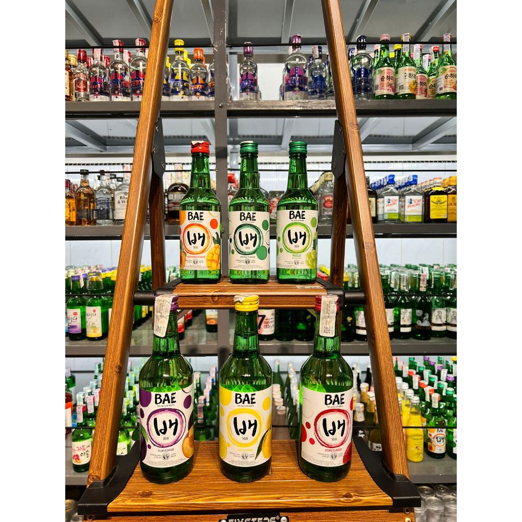 Jual 1 PAKET 4 BOTOL SOJU BAE BEBAS MIX RASA 360 ML ( TERSEDIA 6 RASA ...
