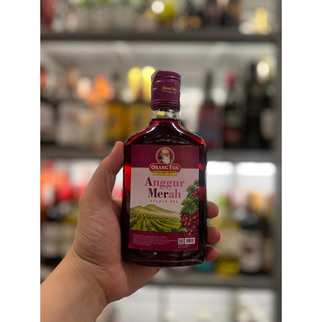 Jual ANGGUR MERAH ORANG TUA 250 ML GEPENG | Shopee Indonesia