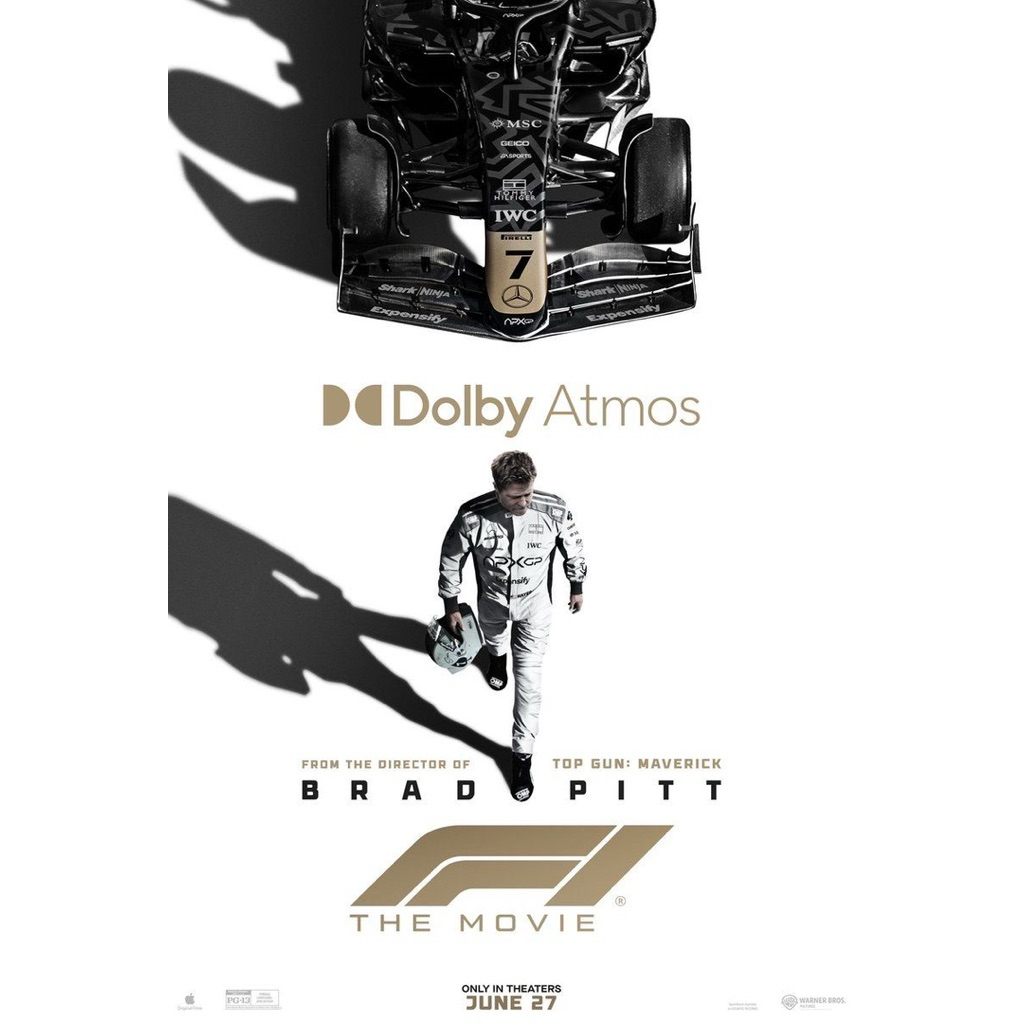 Jual Official F1 Movie Poster from CGV | Shopee Indonesia