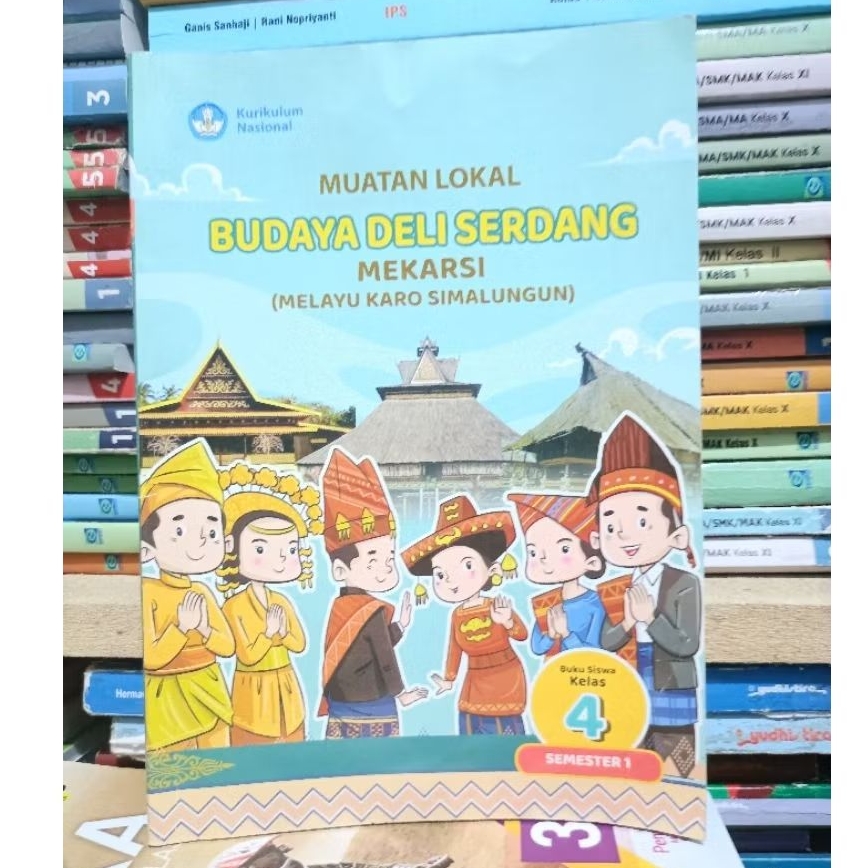 Jual buku muatan lokal budaya Deli Serdang mekarsi 4a untuk SD kelas 4 ...