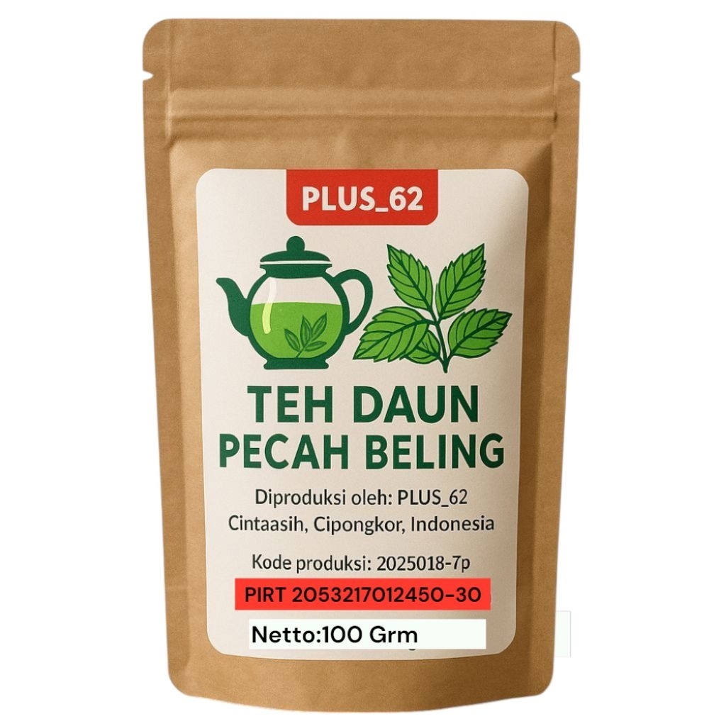 Jual TEH DAUN KEJI BELING-PECAH BELING KERING 100 GR | Shopee Indonesia