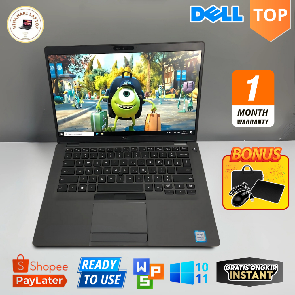 Jual LAPTOP DELL LATITUDE 5400 5410 7320 CORE i5/i7 GEN 8 - LAYAR 14" INCH- MURAH GARANSI ...