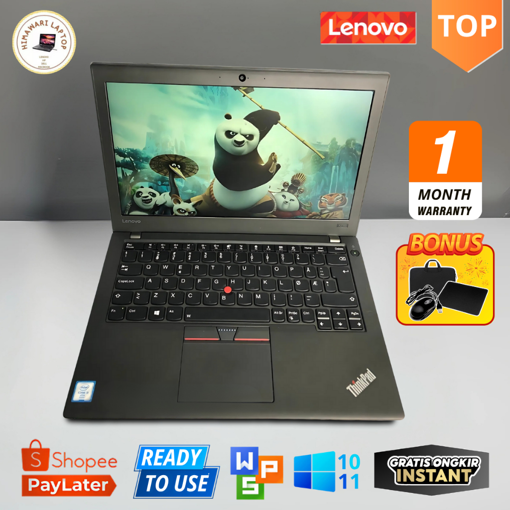 Jual Laptop Lenovo Thinkpad X270 Core i3/i5/i7 gen7, Layar 12,5" Inch, Murah, Mulus, Dan ...