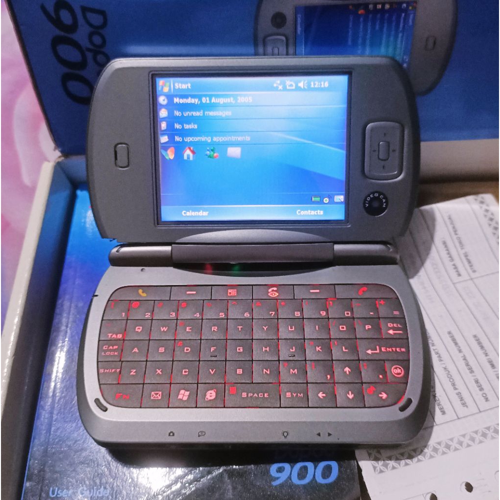 Jual Hp jadul pocket Pc Dopod 900 fulset mulus hp unik hp langka ...