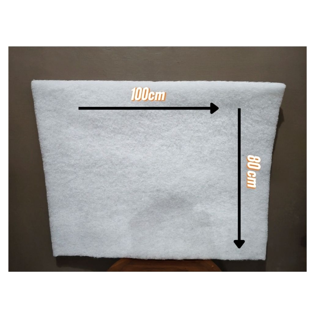 Jual Dakron lembaran 100 x 80cm tebal 3cm GSM 300 - HDP - Filter ...