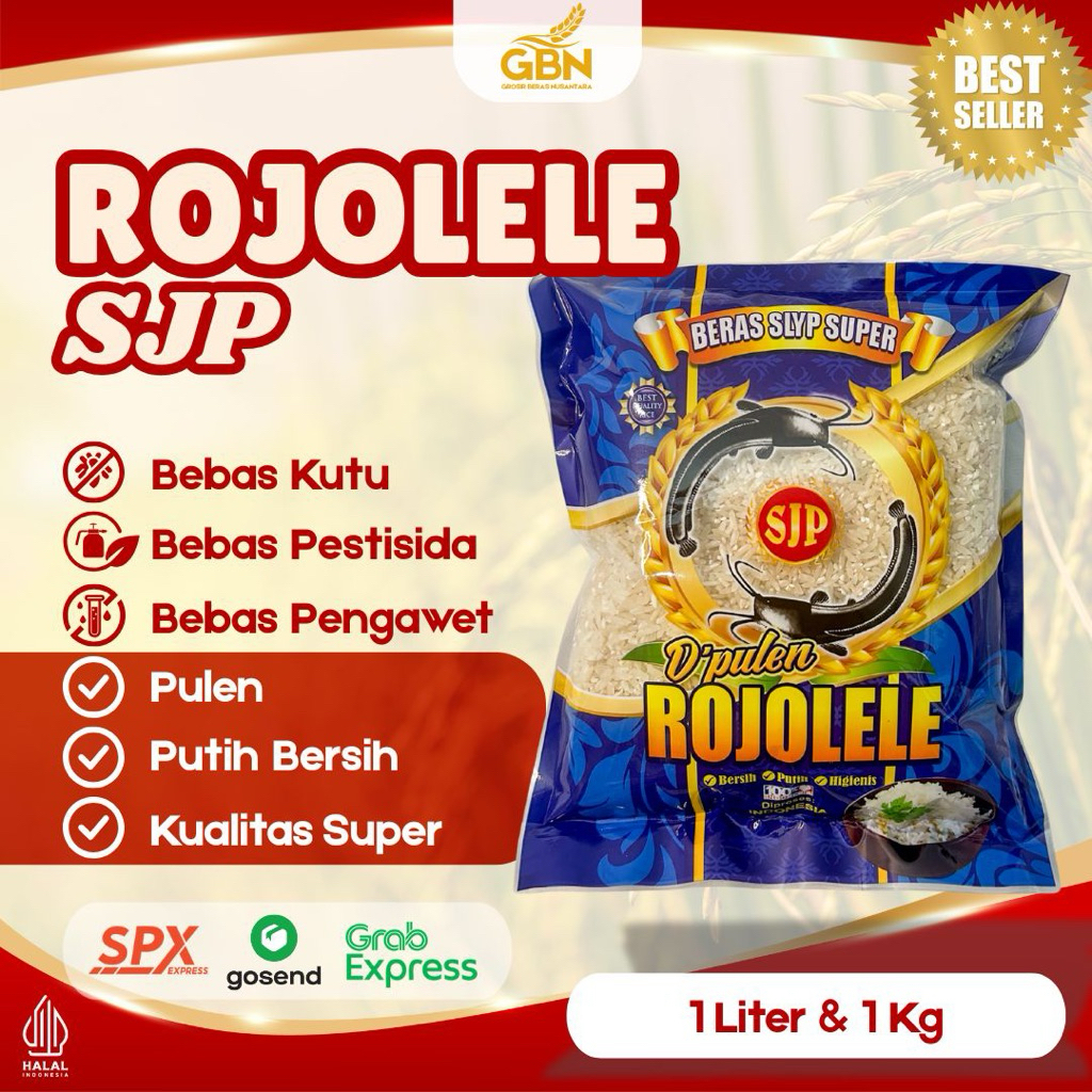 Jual BERAS ROJOLELE 1KG D'PULEN - (KHUSUS INSTANT )KUALITAS BAIK ...