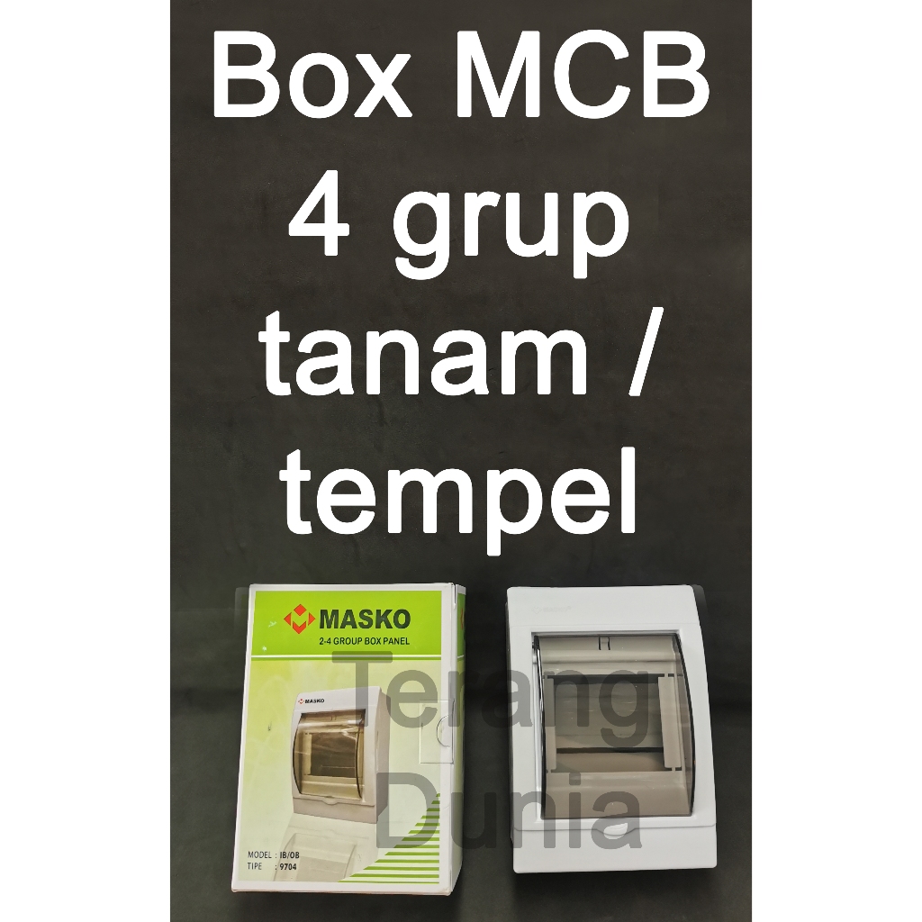 Jual Box MCB 4 Group Box Sikring 4 Grup Box MCB 4Grup Outbow Tempel Box MCB 4Grup Inbow Tanam ...