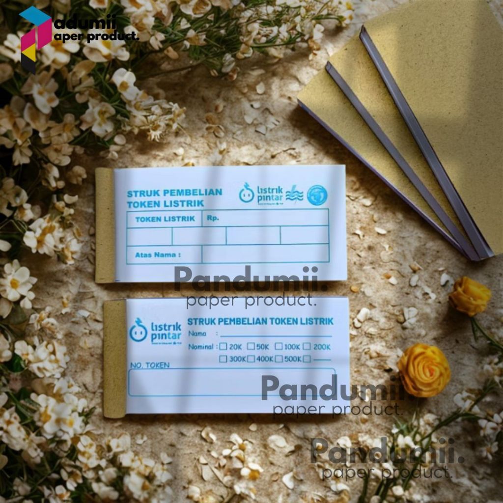 Jual STRUK PEMBELIAN TOKEN LISTRIK / NOTA TOKEN LISTRIK / NOTA LISTRIK ...