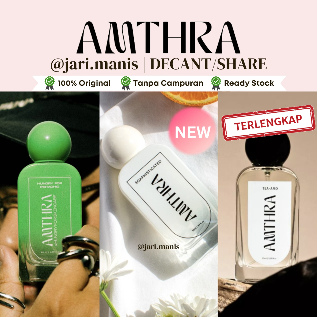 Jual decant share Amthra Soaphisticated Tea amo november nutty wine ...