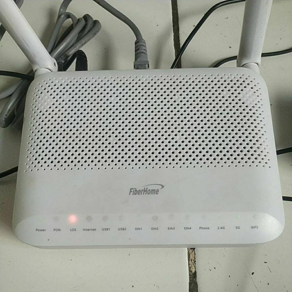 Jual Router FIBERHOME DUAL-BAND HG6145D2 ex Indihome port biru ltanpa ...