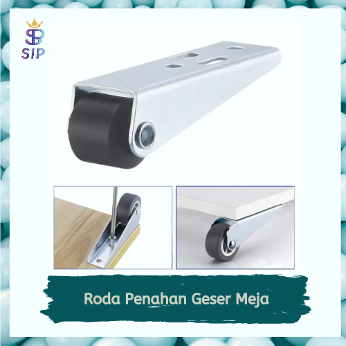 Jual Roda Penahan Pintu Alat Bantu Geser Barang Bawah Meja Penopang ...