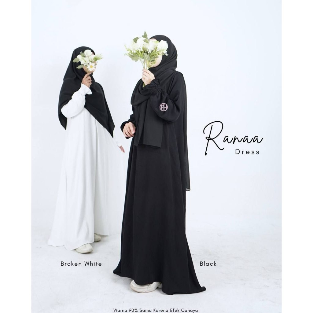 Jual PELANGI HIJAB Gamis Ranaa Dress (only dress) | Shopee Indonesia