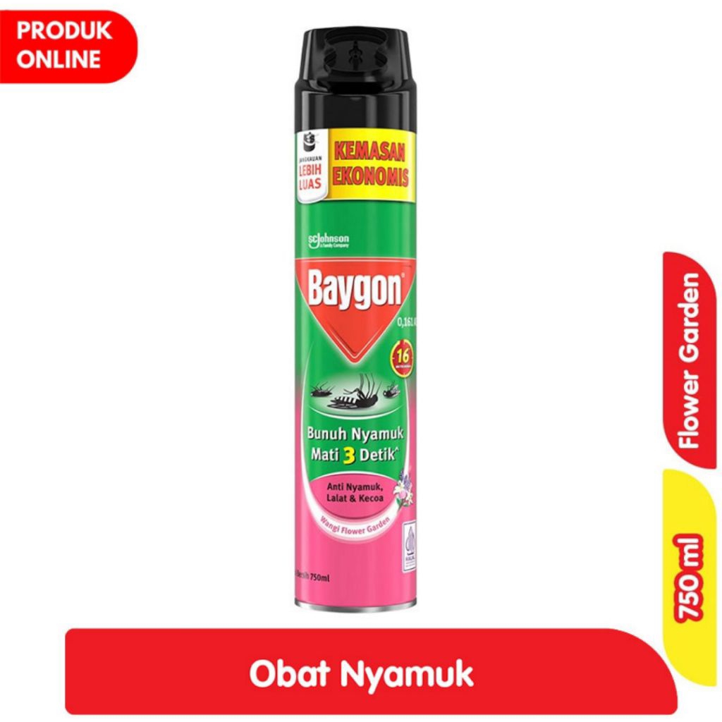 Jual Baygon Aerosol jumbo 600+75 ml | Shopee Indonesia