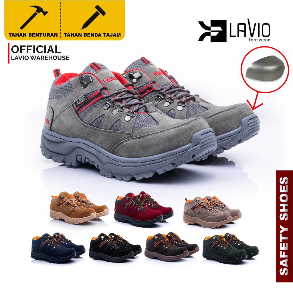 Jual Lavio Sepatu Pria Safety Boots High Premium Quality lavio Geneva ...
