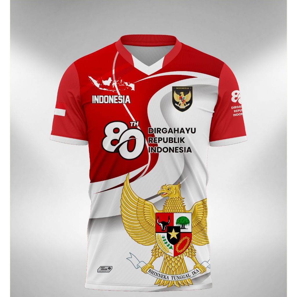 Jual Jersey GARUDA TIMNAS INDONESIA HUT Kemerdekaan RI 80 Tahun 2025 ...