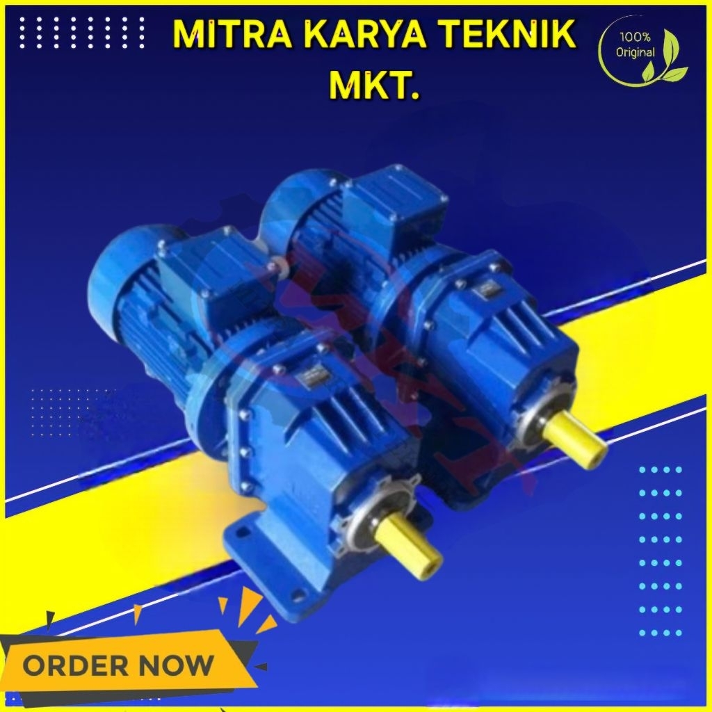 Jual HELICAL GEAR BOX CHCZ03 MODEL FOOT MOUNTED RATIO 10 MOTOR POWER ...