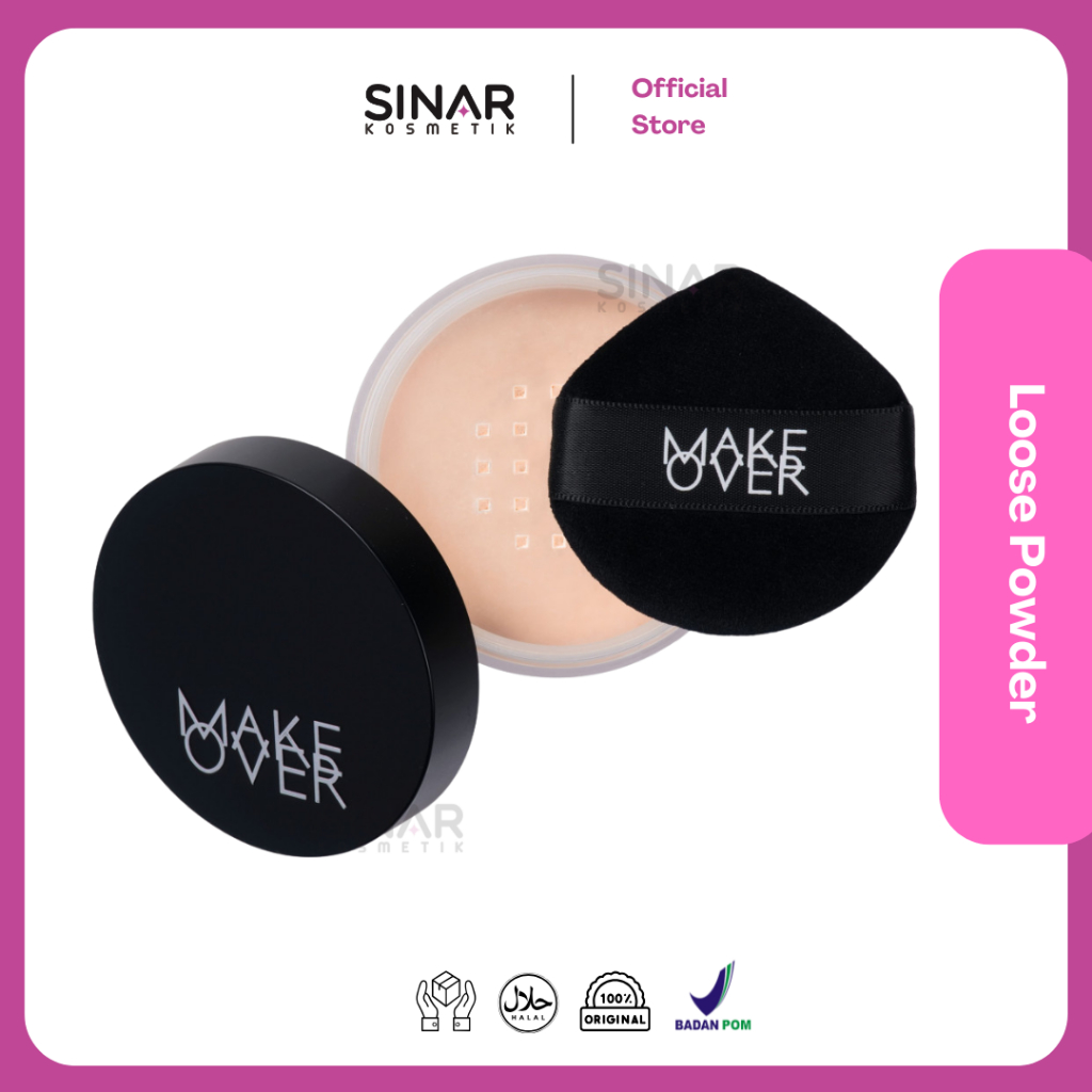 Jual [NEW PRODUCT] MAKE OVER Silky Smooth Translucent Powder - Bedak ...
