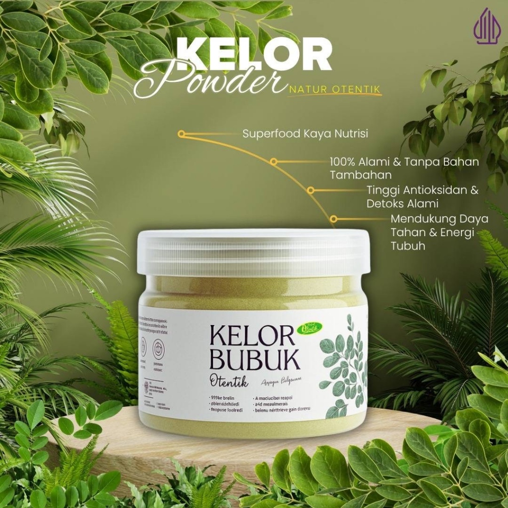 Jual KiosHerbal Sinta Daun Kelor Bubuk Otentik 250gr - Daun Kelor Bubuk ...