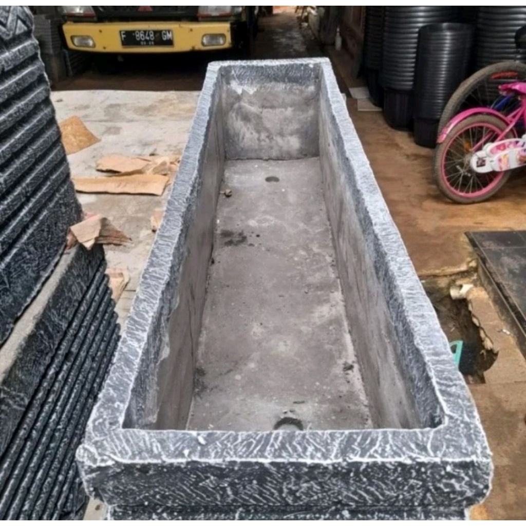 Jual POT SEMEN MODEL SEGI PANJANG 100X25X25 CM (instan online) | Shopee ...