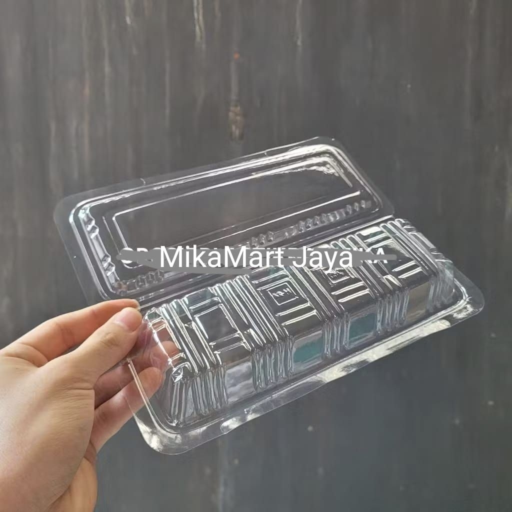 Jual [ 1 pack isi 50 Pcs ] Mika Sosis Besar Bening H24 / Tray Sosis ...