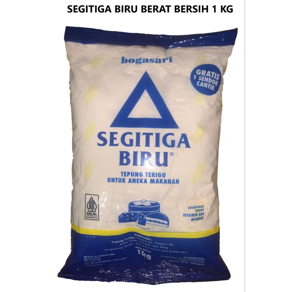 Jual Segitiga Biru Berat Bersih 1 Kg | Shopee Indonesia