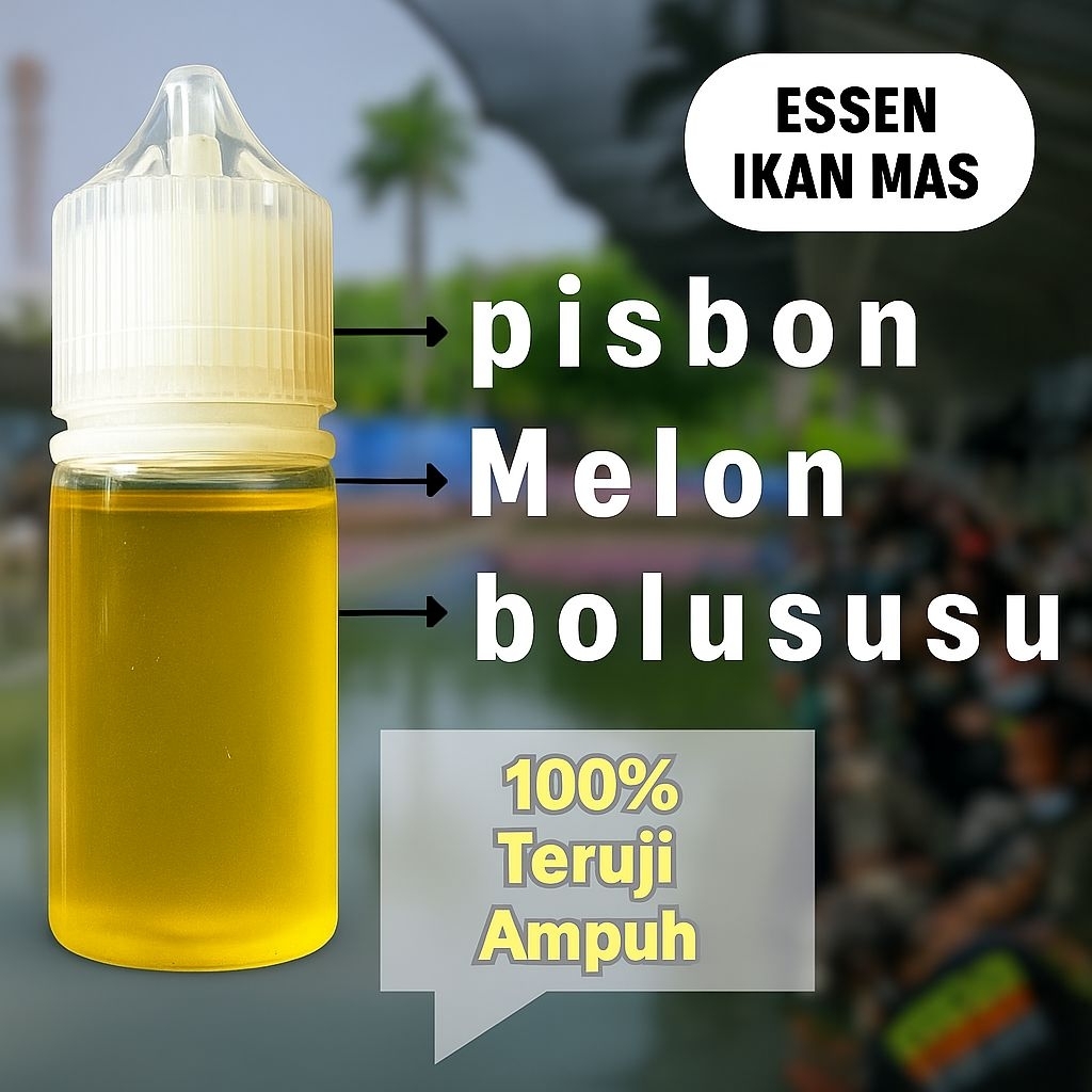 Jual essen oplosan ikan mas pisbon melon bolu susu essen harian lomba ...