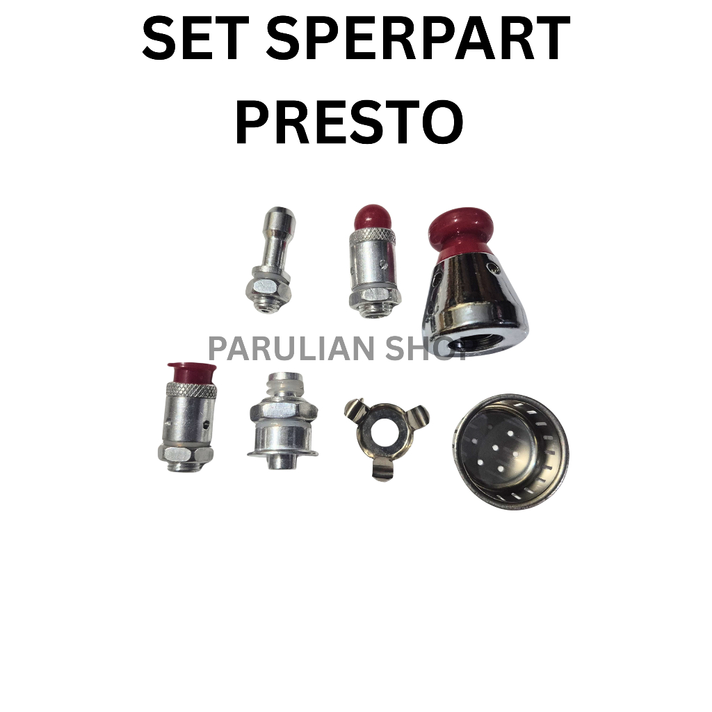 Jual Set Sperpart Presto / Katup Presure / Pluit Presto / Katup Valve ...