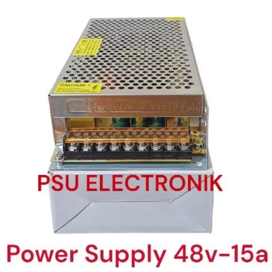 Jual Power Supply PSU 48V 15A High Quality, 48 Volt 15 Ampere Jaring ...