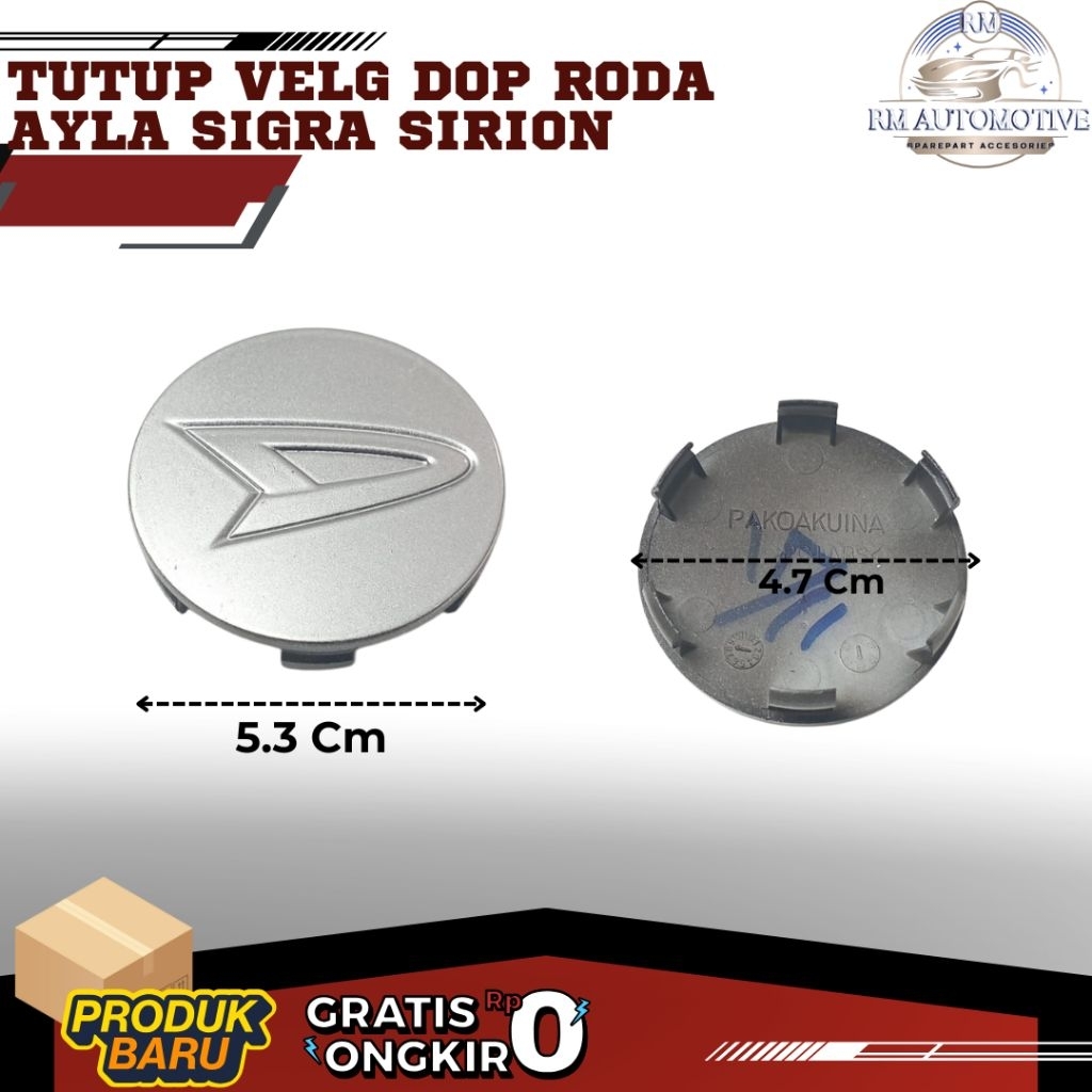 Jual Tutup Velg Dop Roda Ayla Sigra Sirion | Shopee Indonesia