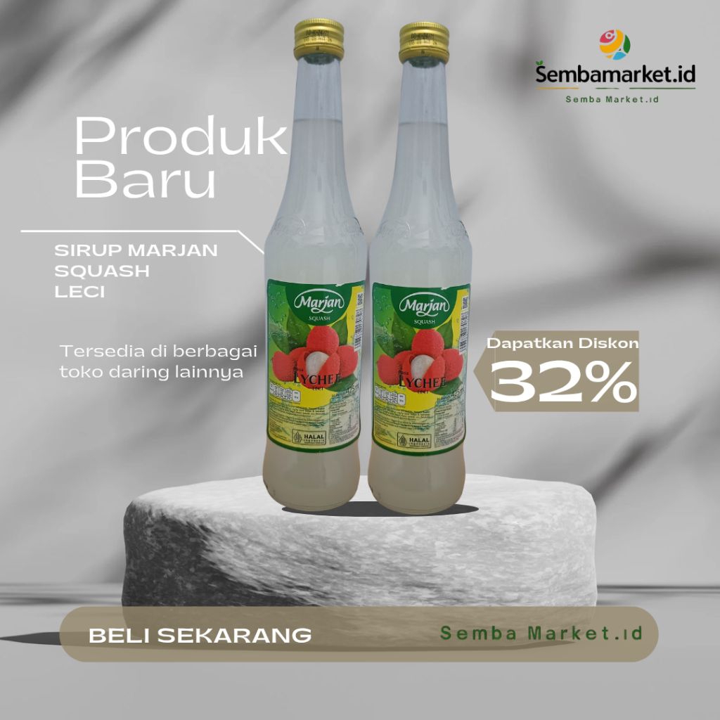 Jual MARJAN SQUASH RASA LECI | Shopee Indonesia