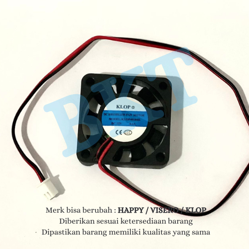Jual FAN DC 12volt 12v 4cmx4cm // Kipas DC 4x4 Empat | Shopee Indonesia