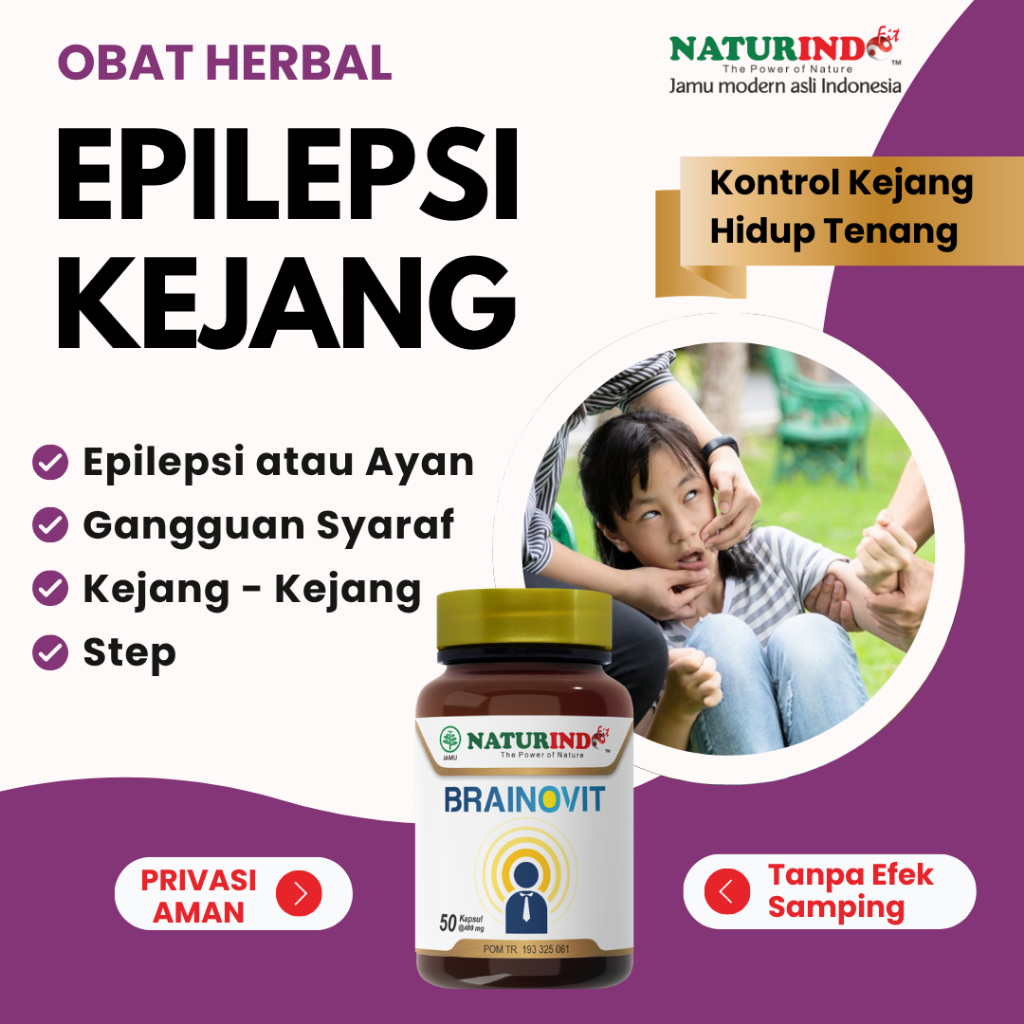 Jual Obat Epilepsi Kejang Ayan Ampuh Anak Dewasa Obat Step Herbal | Shopee Indonesia