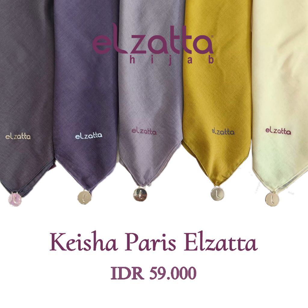 Jual [NEW] Elzatta Hijab X Adelia Pasha Jilbab Segi Empat Scarf Keisha ...