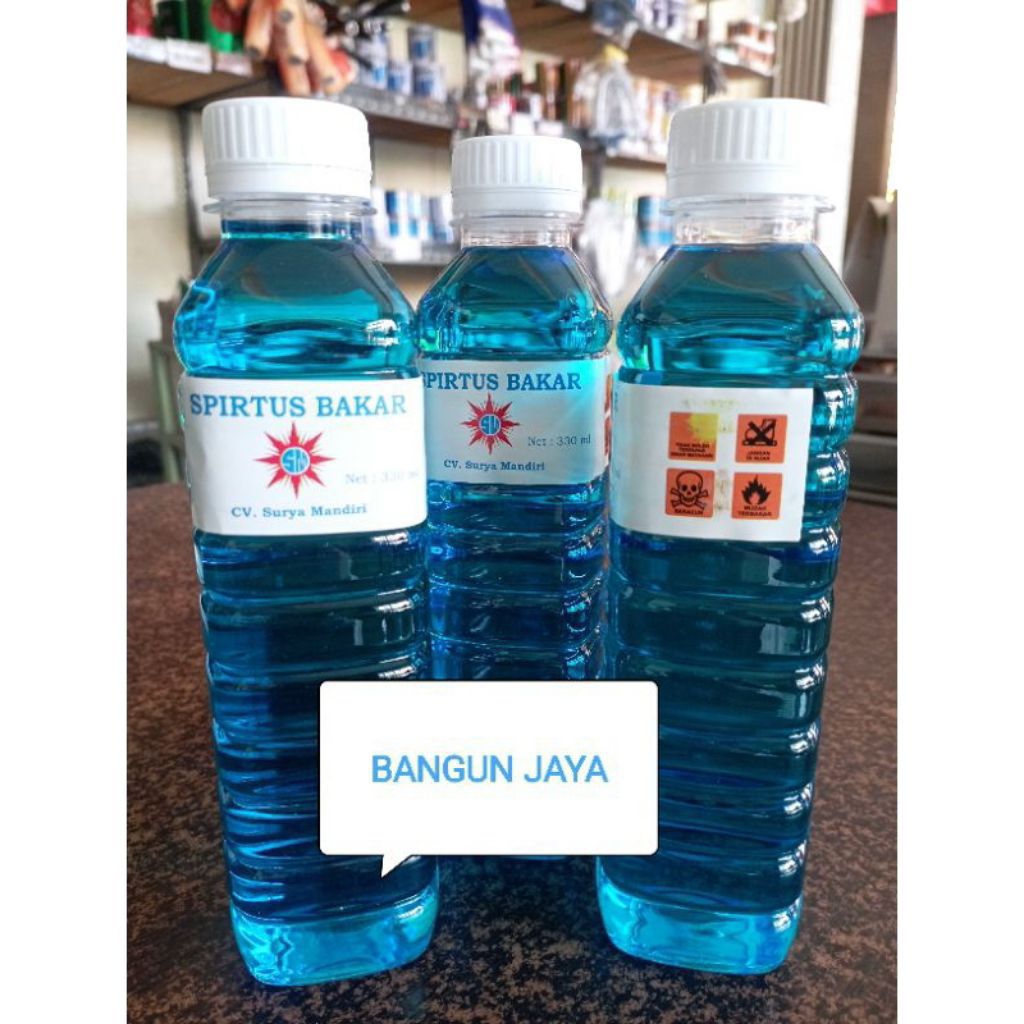 Jual SPIRTUS BOTOL CAIRAN SPIRTUS 330ML | Shopee Indonesia