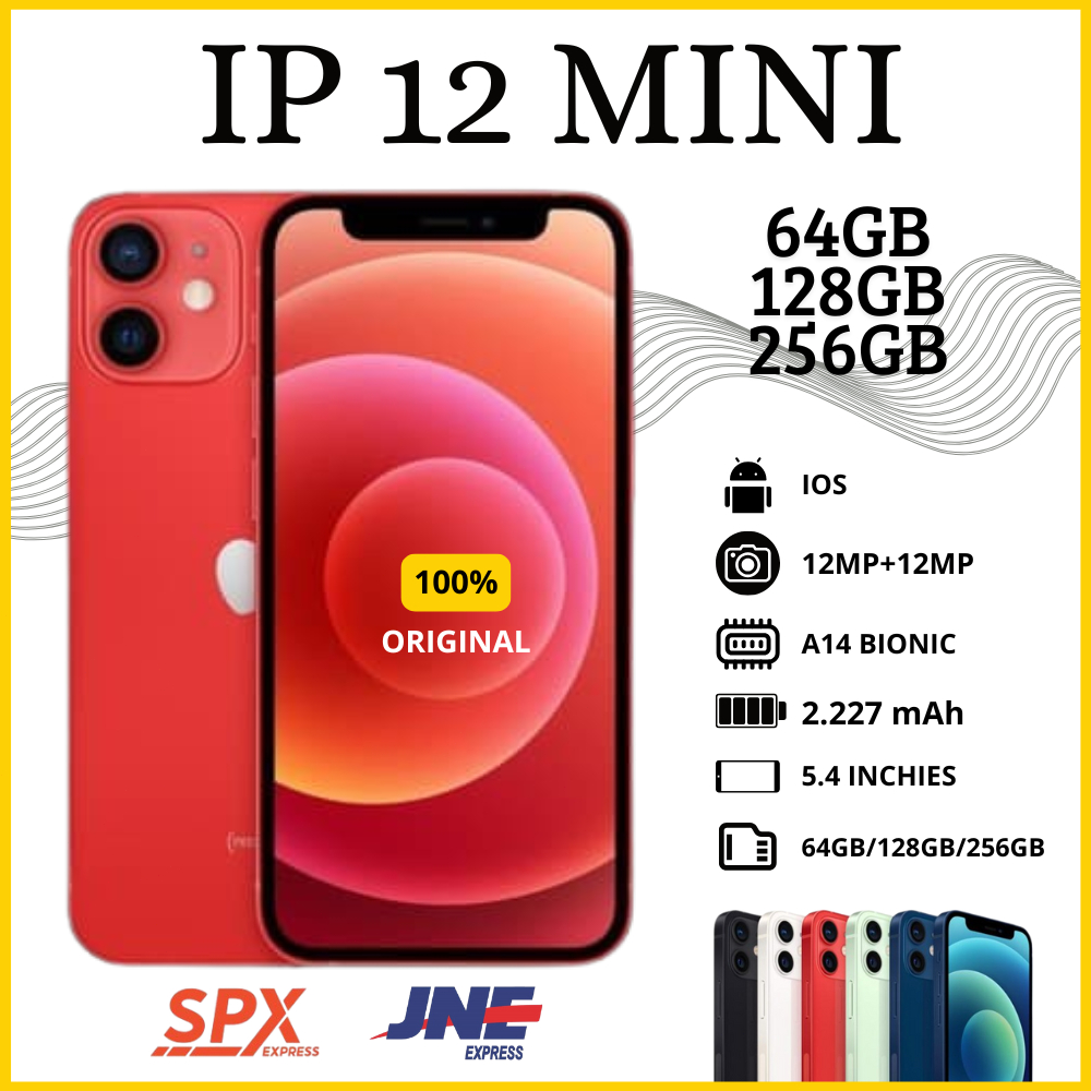 Jual IP 12 MINI SECOND ORI MULUS 100% Siap Pakai and Good Conditions ...