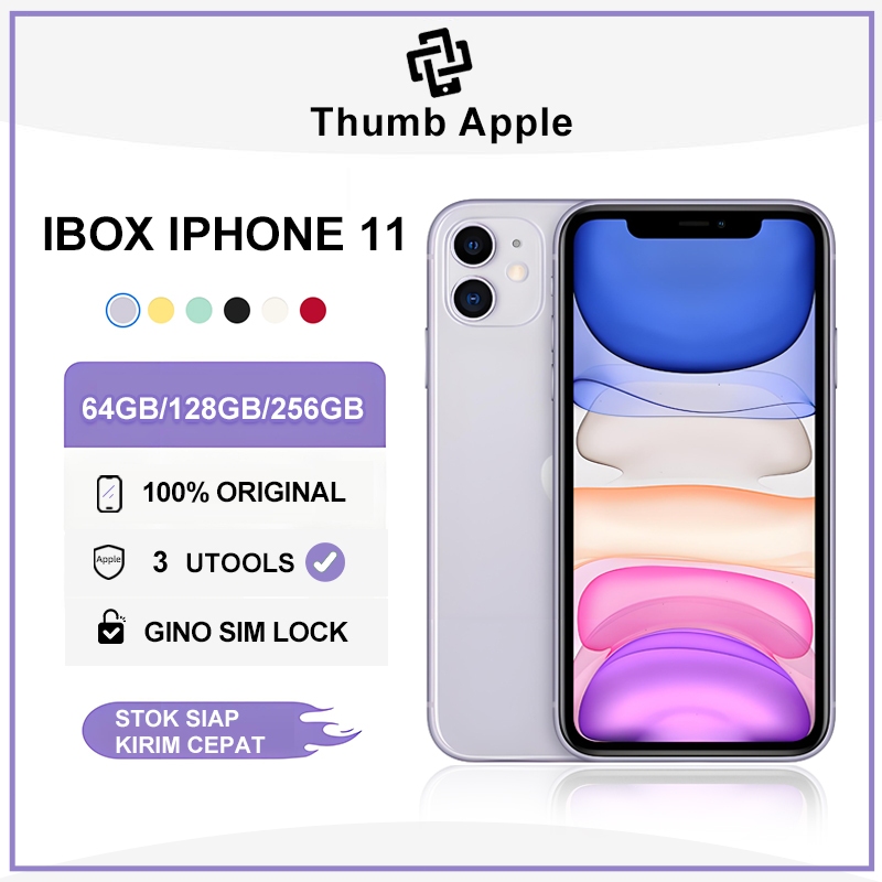 Jual IBOX Second IP 11 128GB/64GB Second ORIGINAL 100% | MULUS NORMAL ...