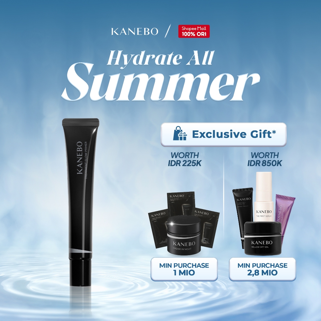 Jual KANEBO Treatment Glow Primer SPF 18PA++ 30gr | Shopee Indonesia