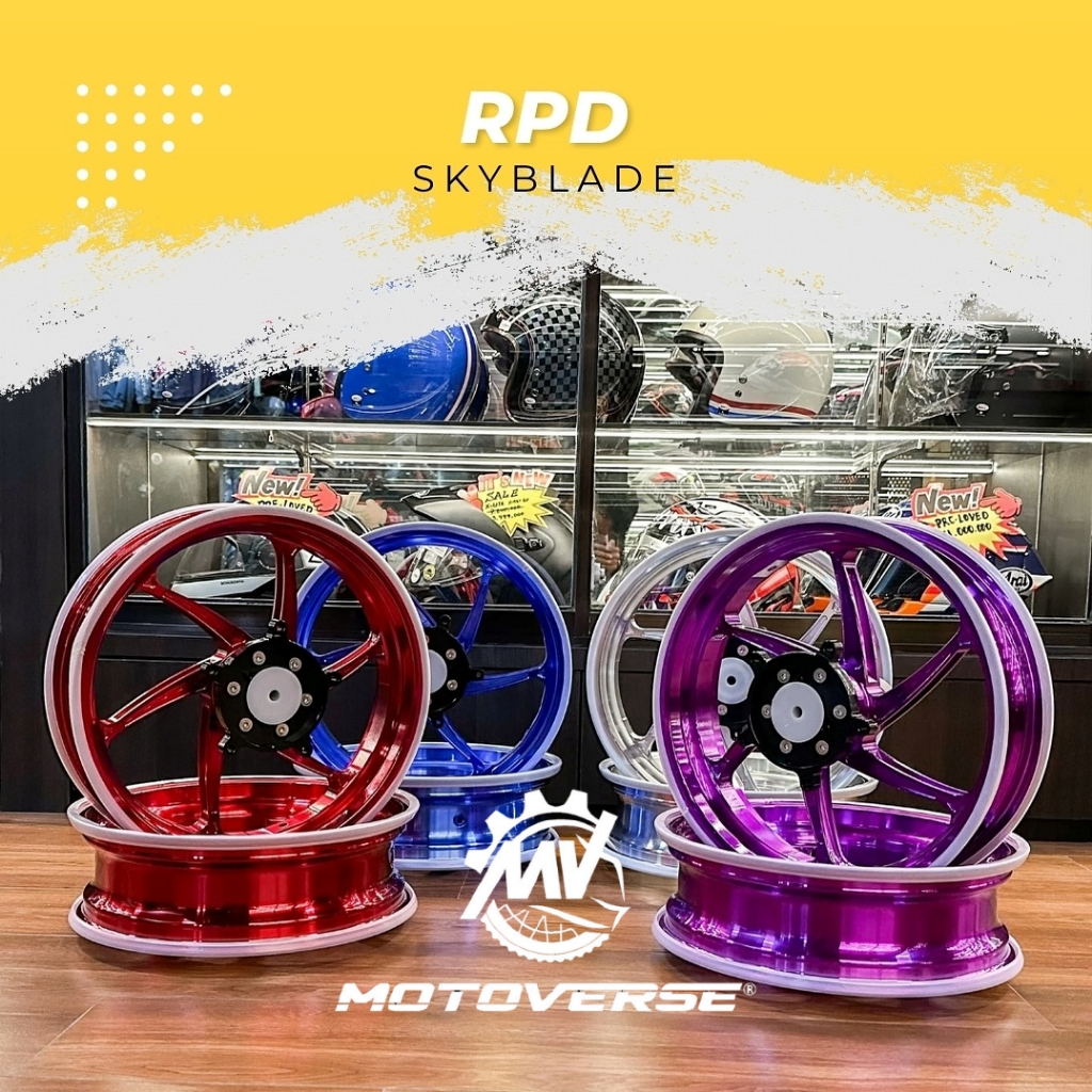 Jual Velg XMAX RPD CNC Casting Wheel Set Skyblade For X-Max | Shopee ...