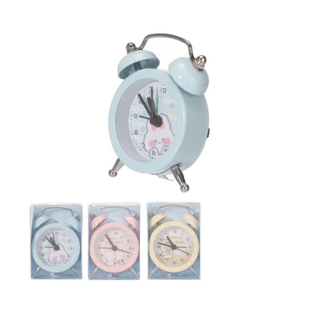 Jual Miniso Mini Rabbit Alarm Clock / Jam alarm mini | Shopee Indonesia