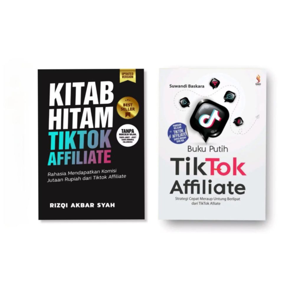 Jual Buku kitab hitam dan buku putih tik tok affiliate update new ...