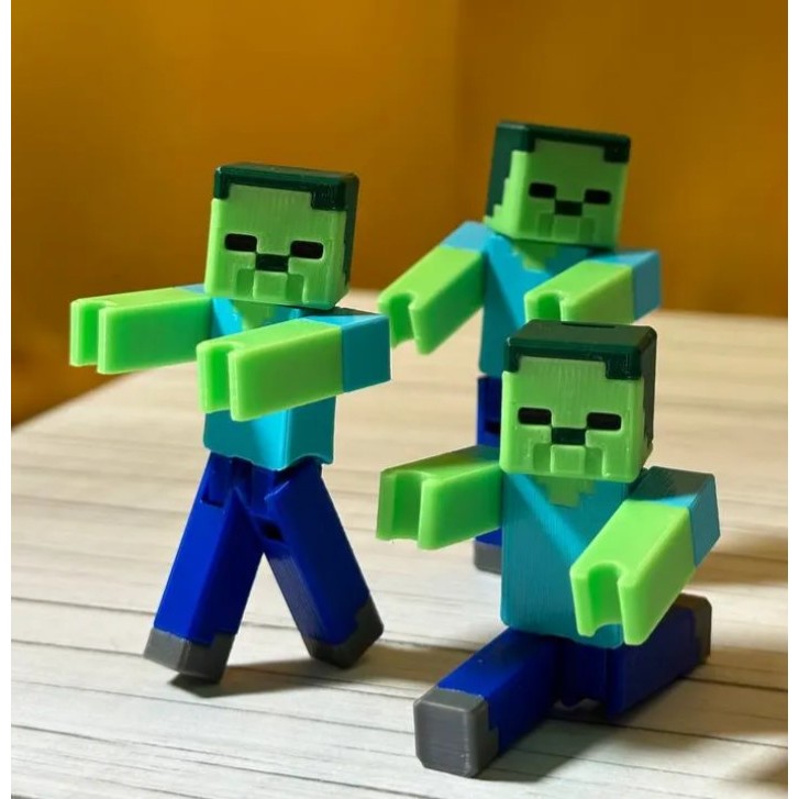 Jual Minecraft Mainan Anak Artikulasi Action Figure Koleksi Desain Unik ...