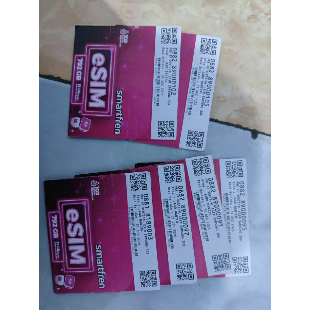 Jual ESIM SMARTFREN Bonus 792GB | Shopee Indonesia