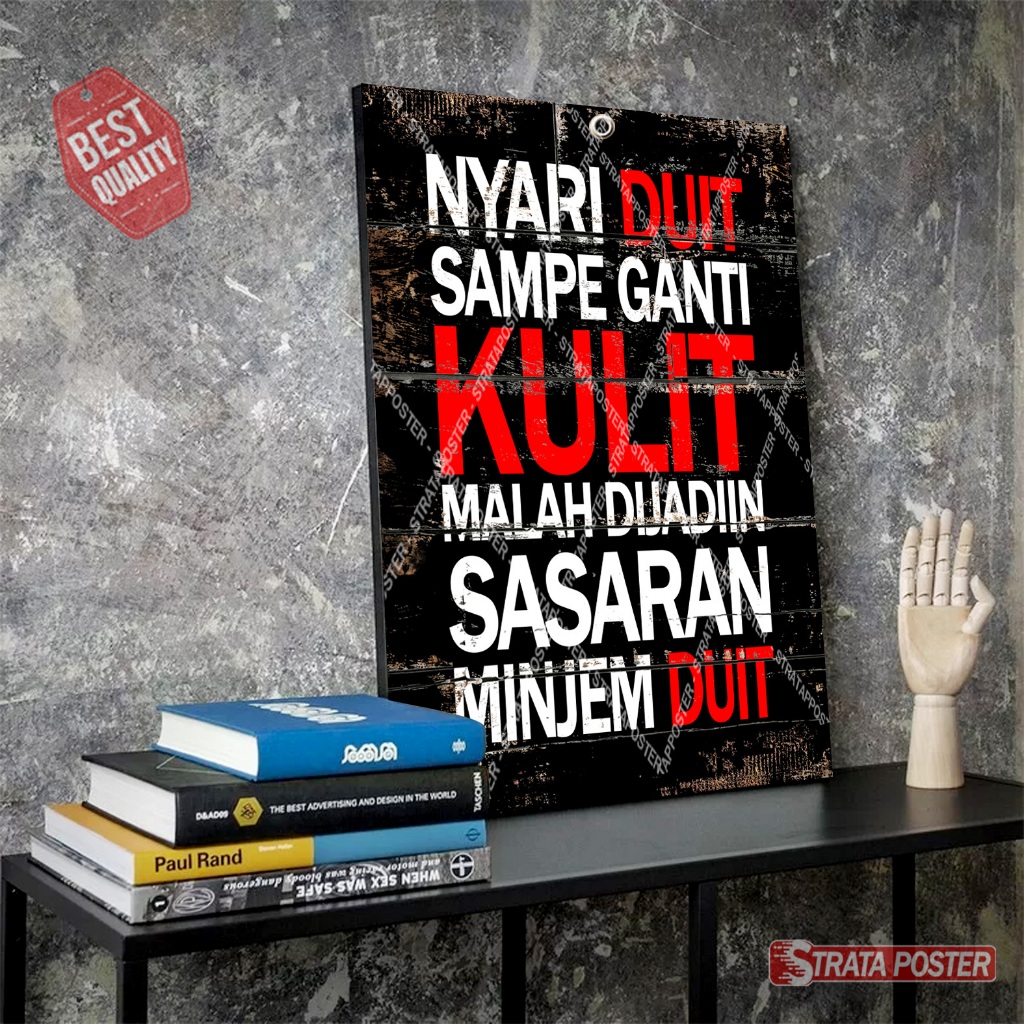 Jual Poster kamar aesthetic Hiasan dinding kata2 motivasi | Shopee ...