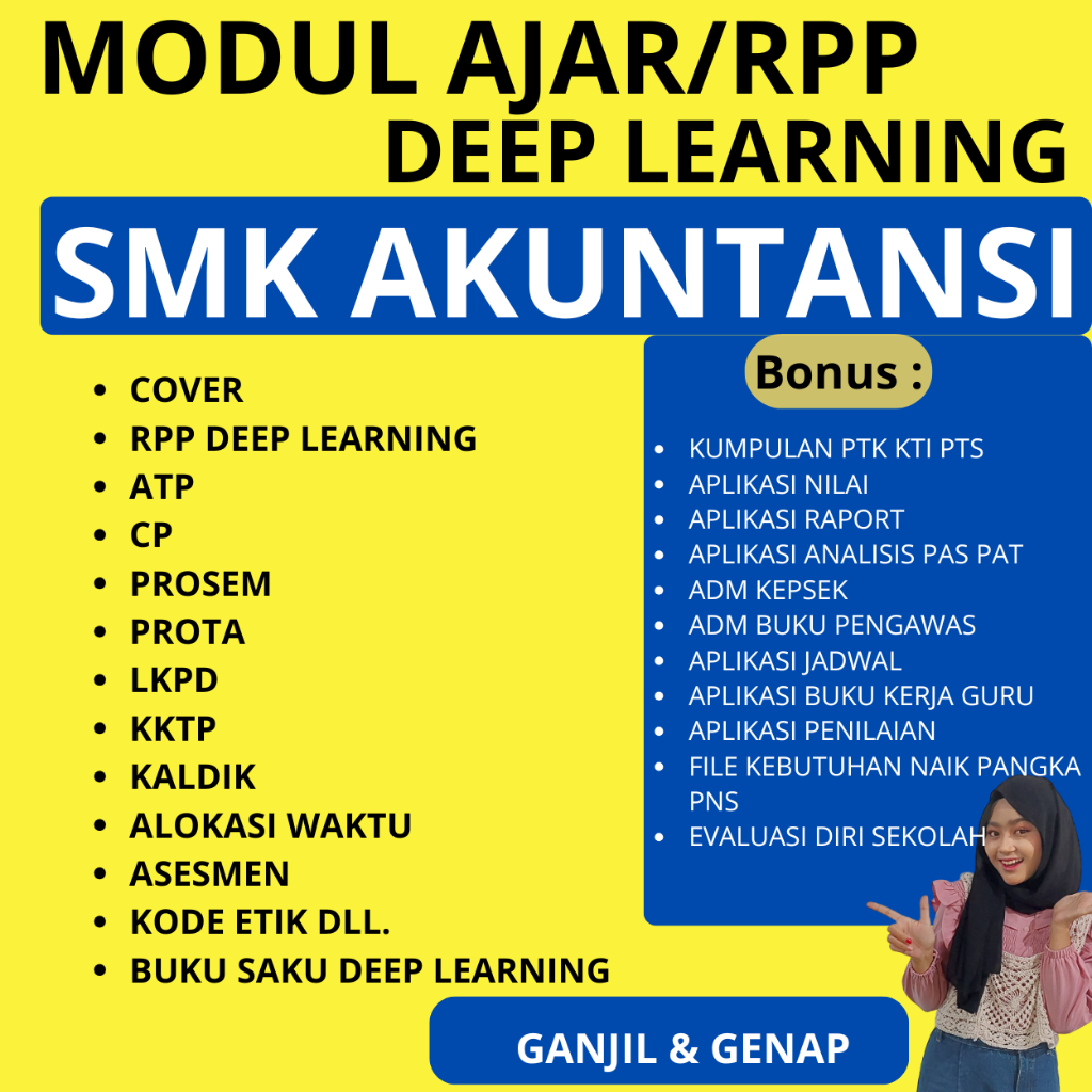 Jual RPP Deep Learning SMK AKUNTANSI FASE F - RPP DEEP LEARNING SMK AKL ...