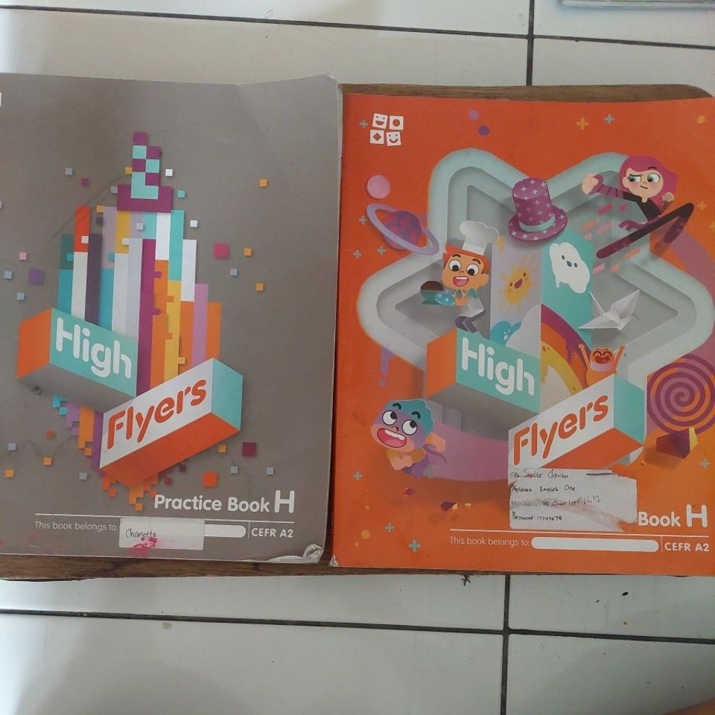 Jual HIGH FLYERS BOOK H DAN PRACTICE BOOK H cefr A2 | Shopee Indonesia