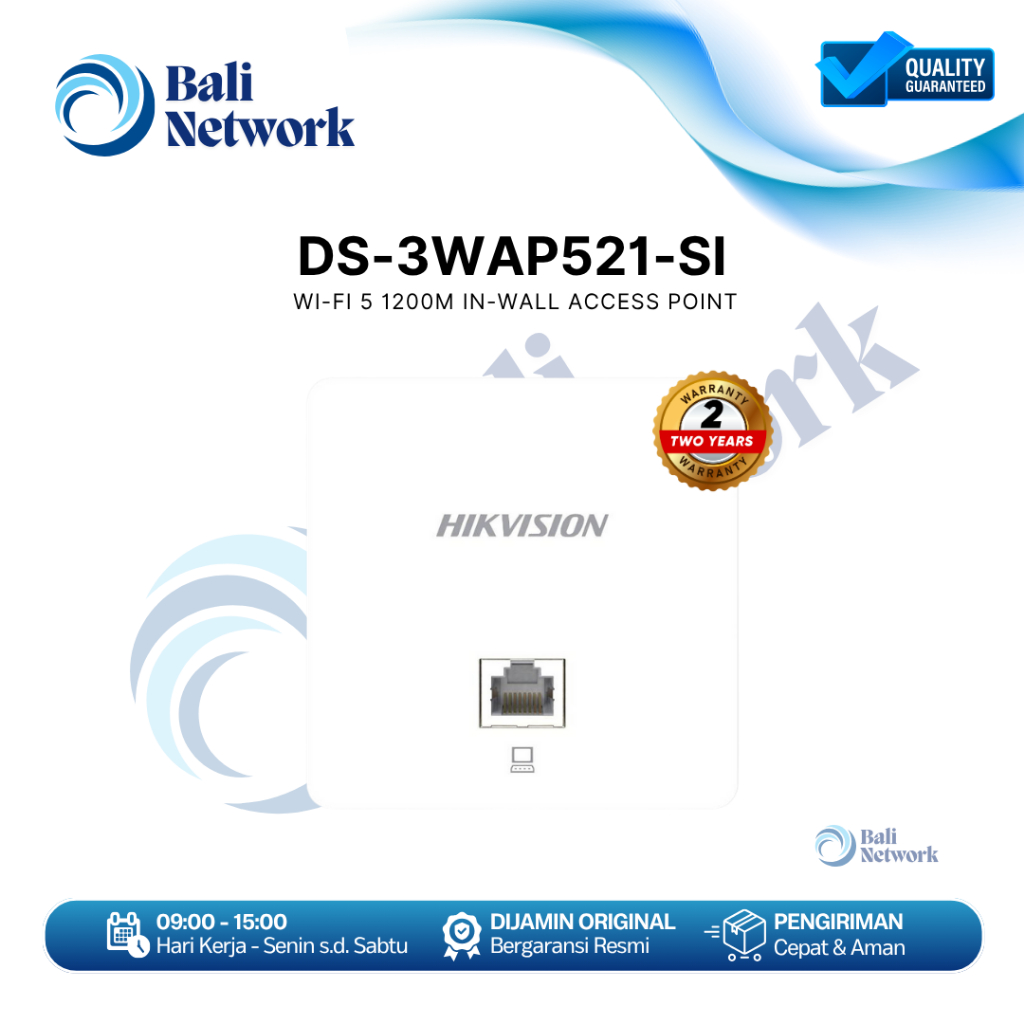 Jual HIK DS-3WAP521-SI Wi-Fi 5 1200M In-Wall Access Point | Shopee Indonesia