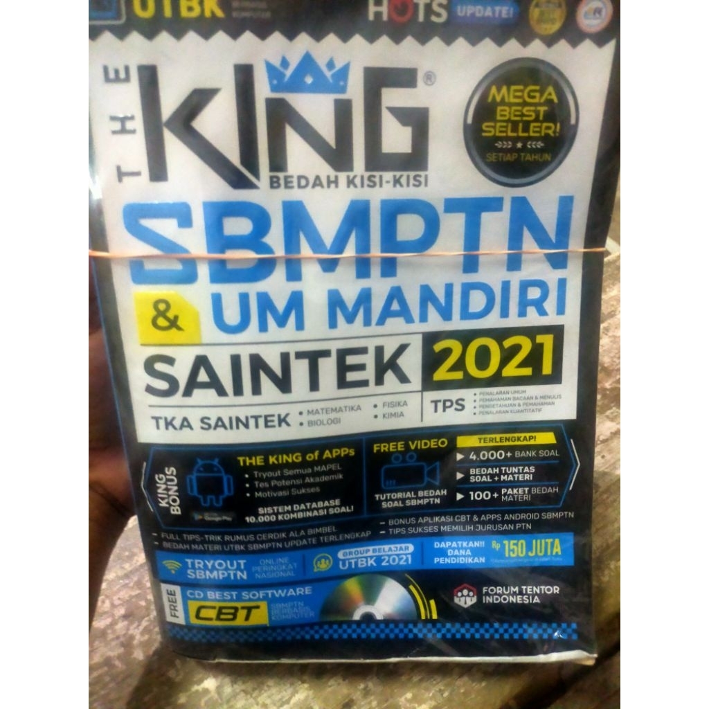 Jual king beda sbmptn & mandiri saintek tahun 2021 original Asli bekas masih bagus | Shopee ...