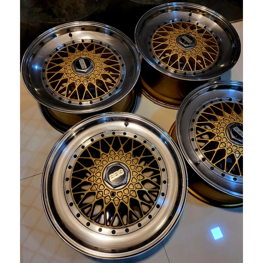 Jual velg bbs rs r18 slanted 5x114 5x120 | Shopee Indonesia
