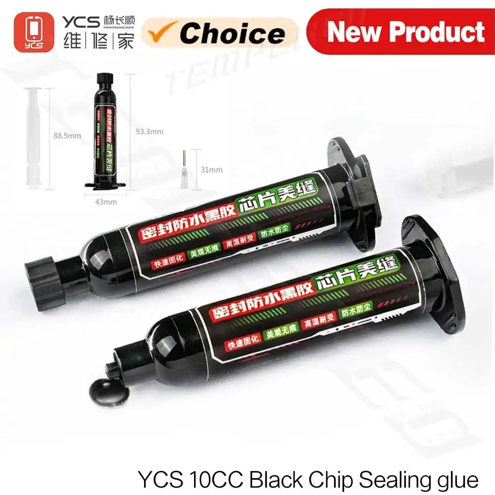Jual Lem UV YCS Chip Waterproof Sealant Adhesive 10CC - Lem UV Tahan Suhu Tinggi | Shopee Indonesia