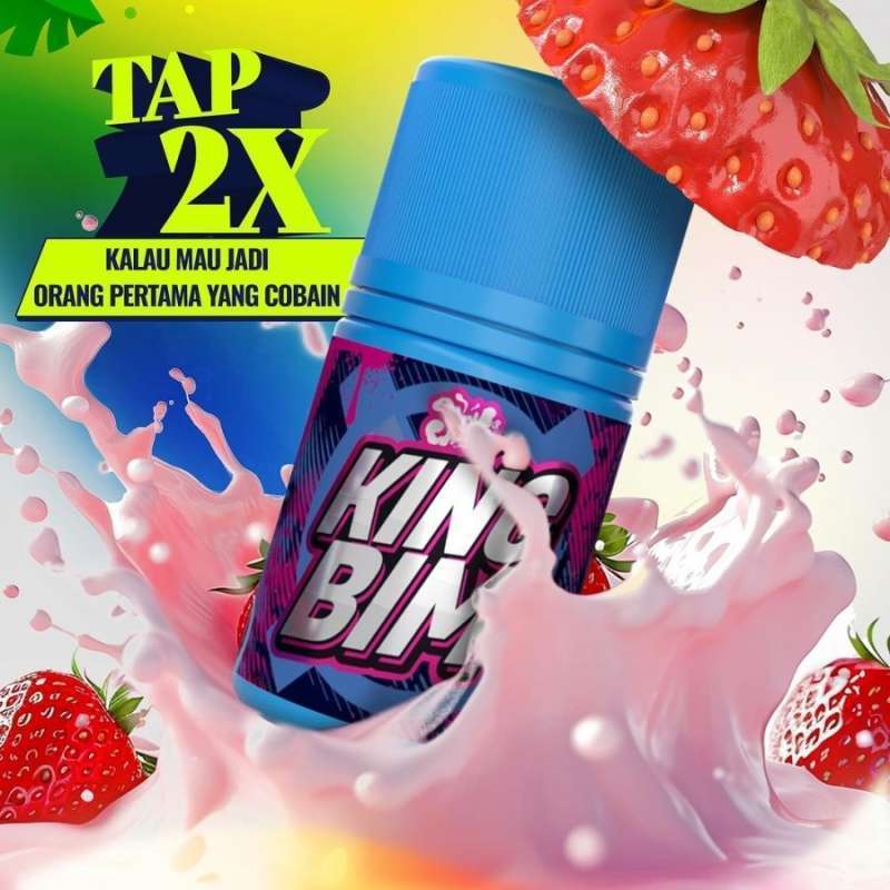 Jual SLANK KING BIM 60ML STRAWBERRY MILK | Shopee Indonesia